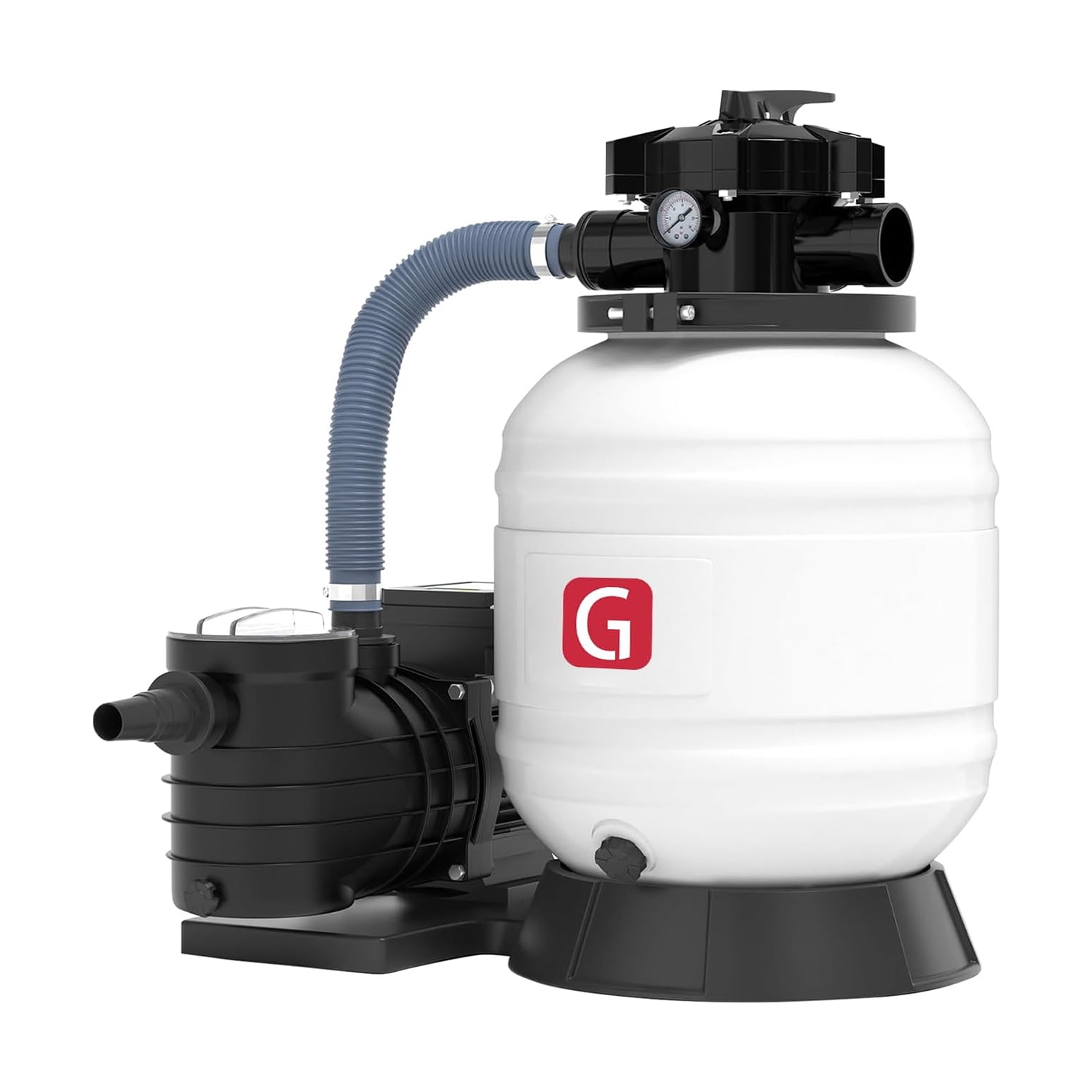 Pinypikaka 14" Pool Sand Filter Pump for Above Ground, Pool Pump High ...