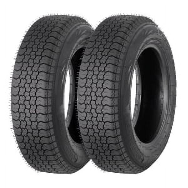 Pinypikaka 2-Pk Trailer Tire, ST205/75D15 ST225/75D15 2-Pack Trailer ...