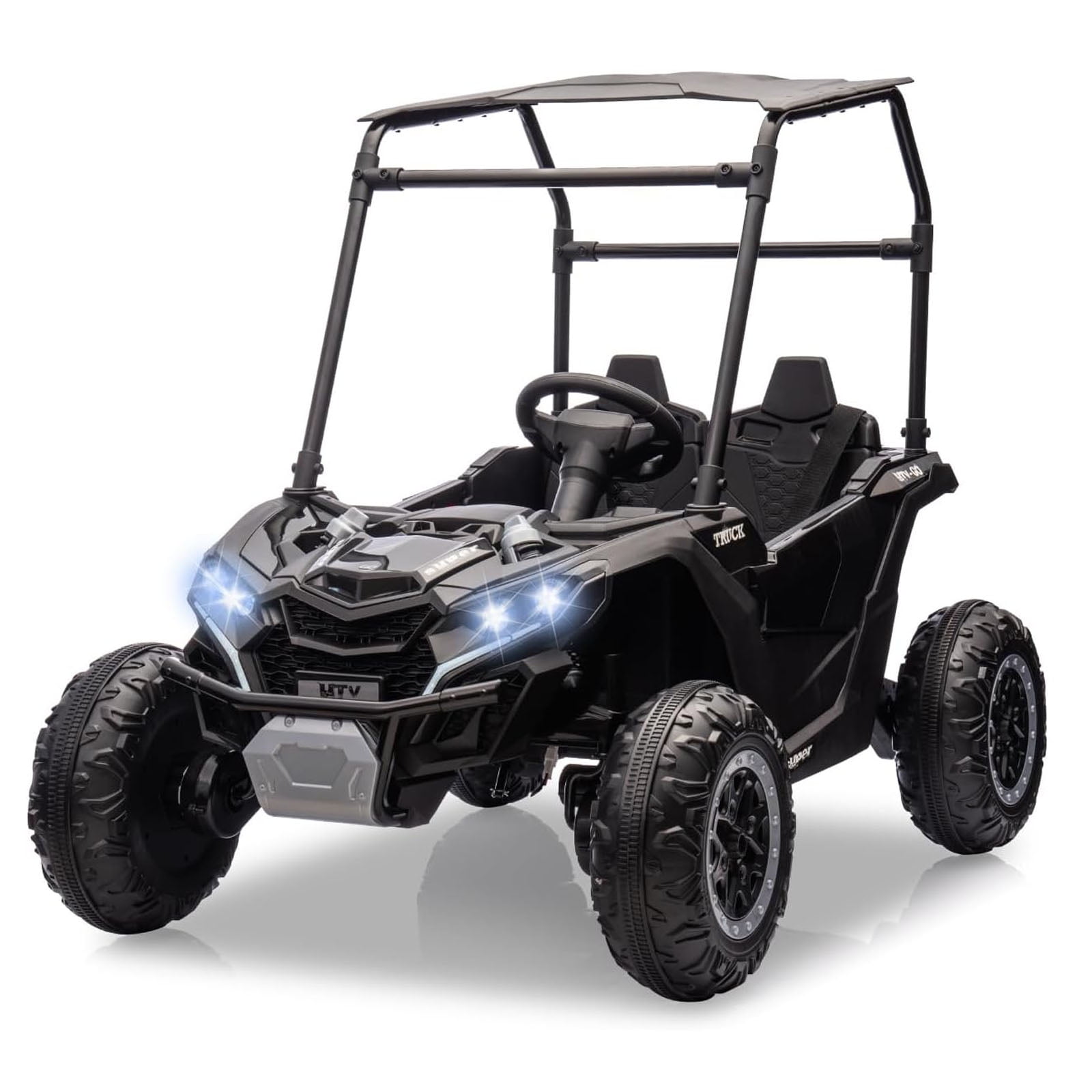 Pinypikaka 2 Seater Ride on Toys for Big Kids, 24V Kids Ride on Toys w ...