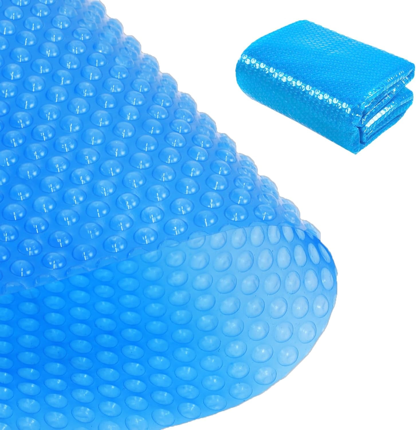 Pinypikaka 20'x40' Premium Rectangle Solar Pool Cover 14 Mil for Solar ...