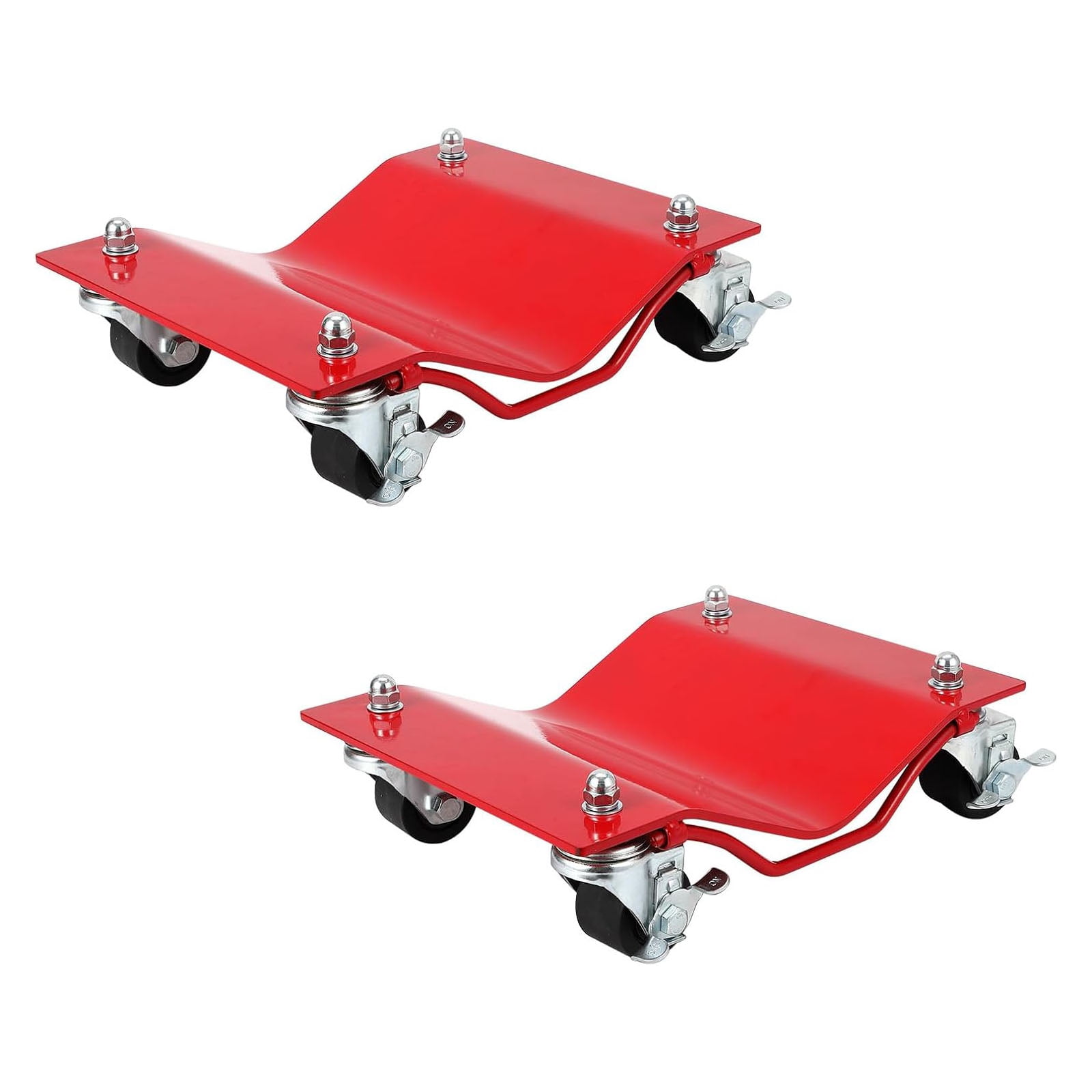 Pinypikaka 2PCS Car Wheel Dolly Set 2500lbs for Each Vehicle Wheel Car ...