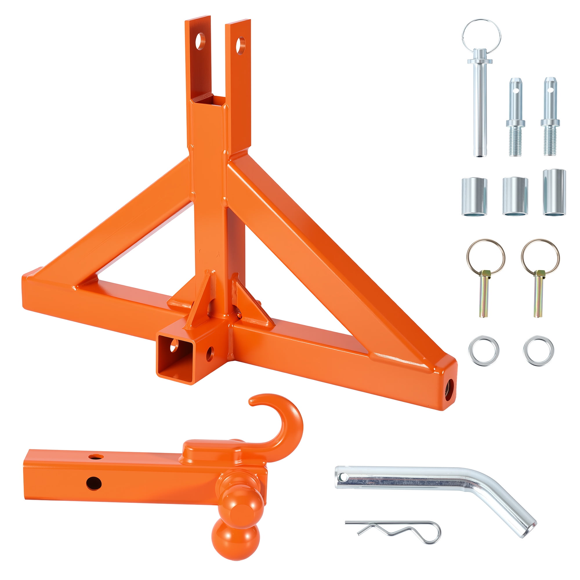 Pinypikaka 3 Point Trailer Hitch 2" Receiver with Towing Hook for ...