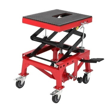 SPECSTAR 350 Lbs Heavy Duty Hydraulic Motorcycle Lift Table Foot ...