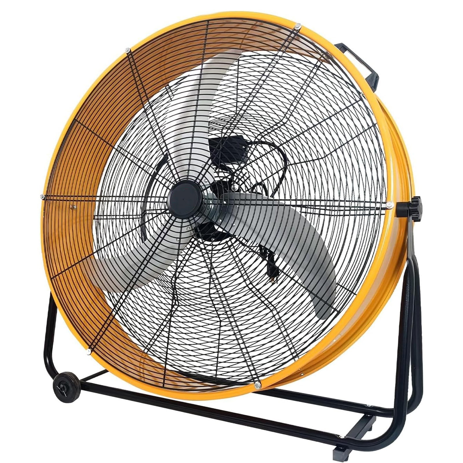 Pinypikaka 36" Heavy Duty High Velocity Drum Fan, 11756 CFM 3-Speed ...
