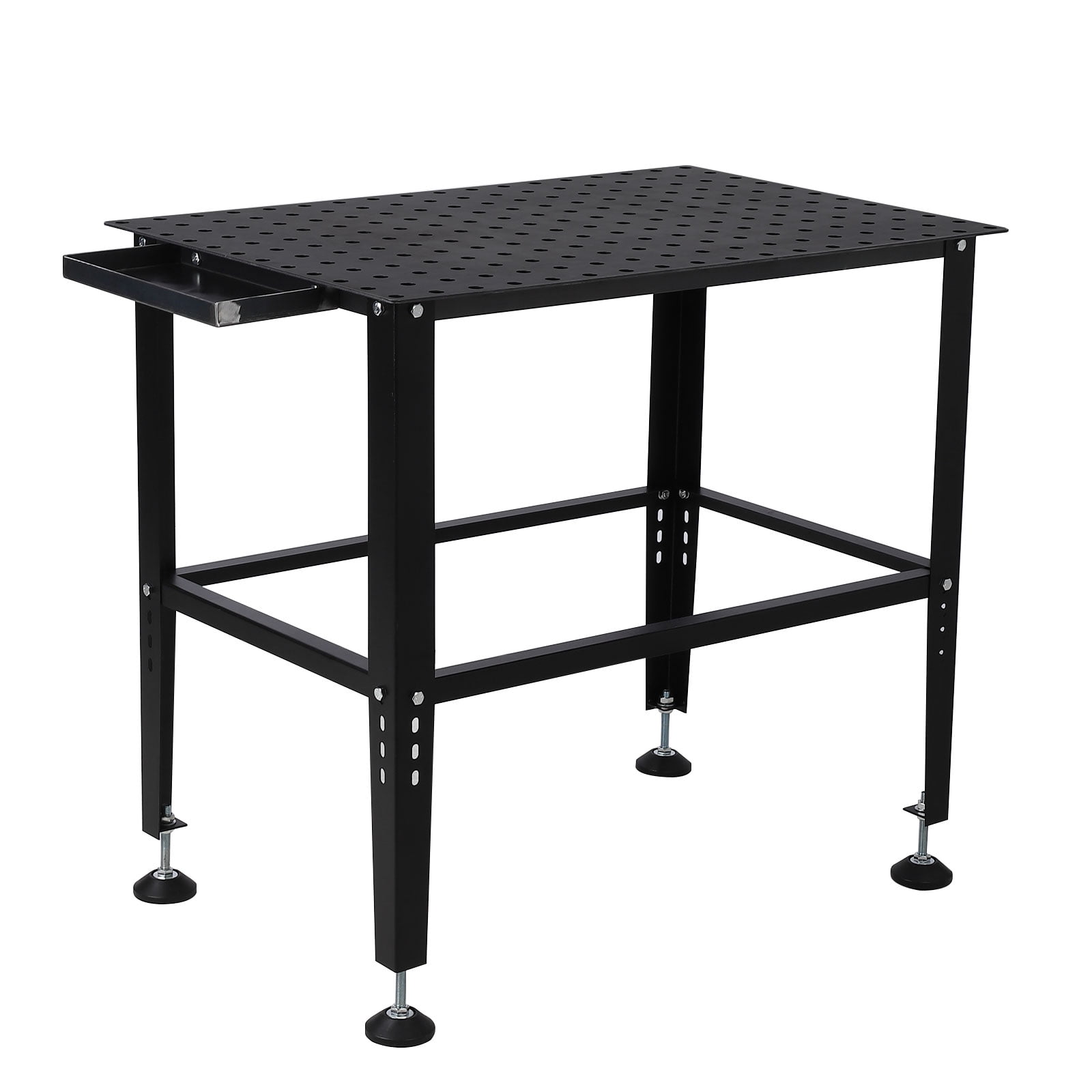Pinypikaka 36"x24" Welding Table, 1500lbs Load Capacity Metal Workbench ...