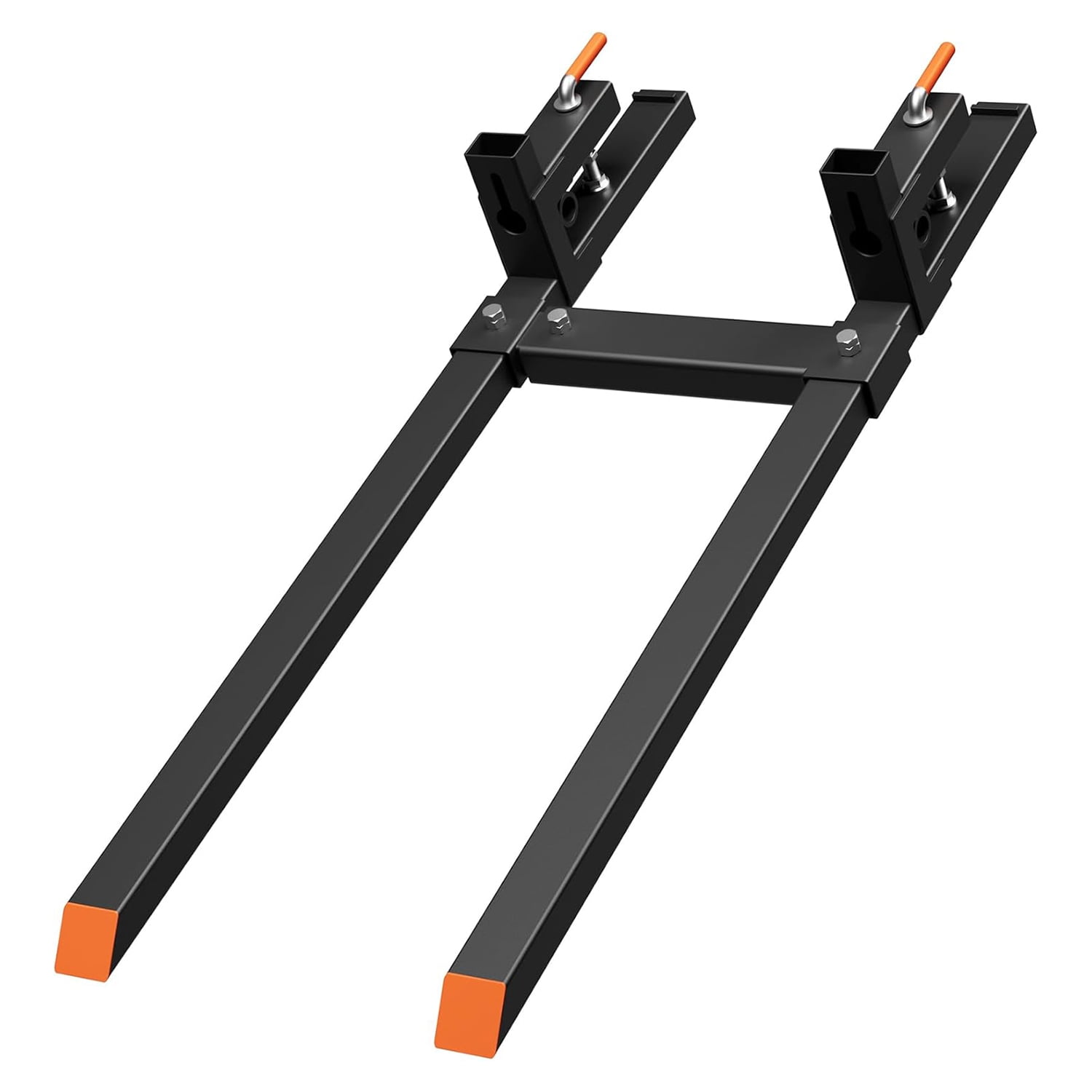 Pinypikaka 43"/60" Clamp on Pallet Forks for Tractor Bucket, 2000lbs ...