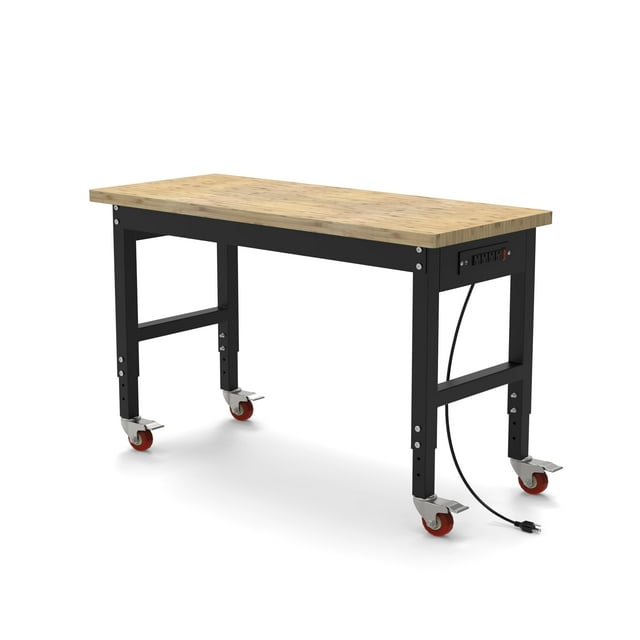 Pinypikaka 48"x24" Heavy Duty Workbench, 2200 LBS Capacity Adjustable ...