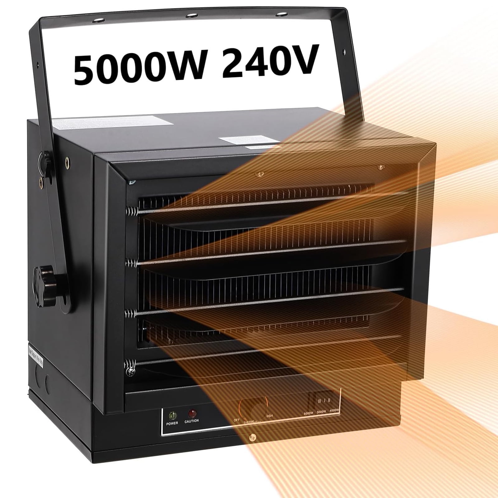 Pinypikaka 5000W Electric Garage Heater 240V Digital Ceiling Mounted ...