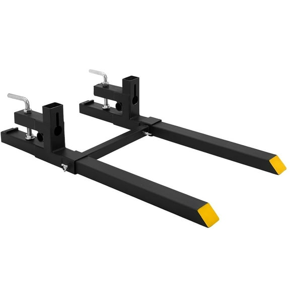 Pallet Forks 4000 lbs Capacity - 60 Inch Clamp on Tractor Forks with ...
