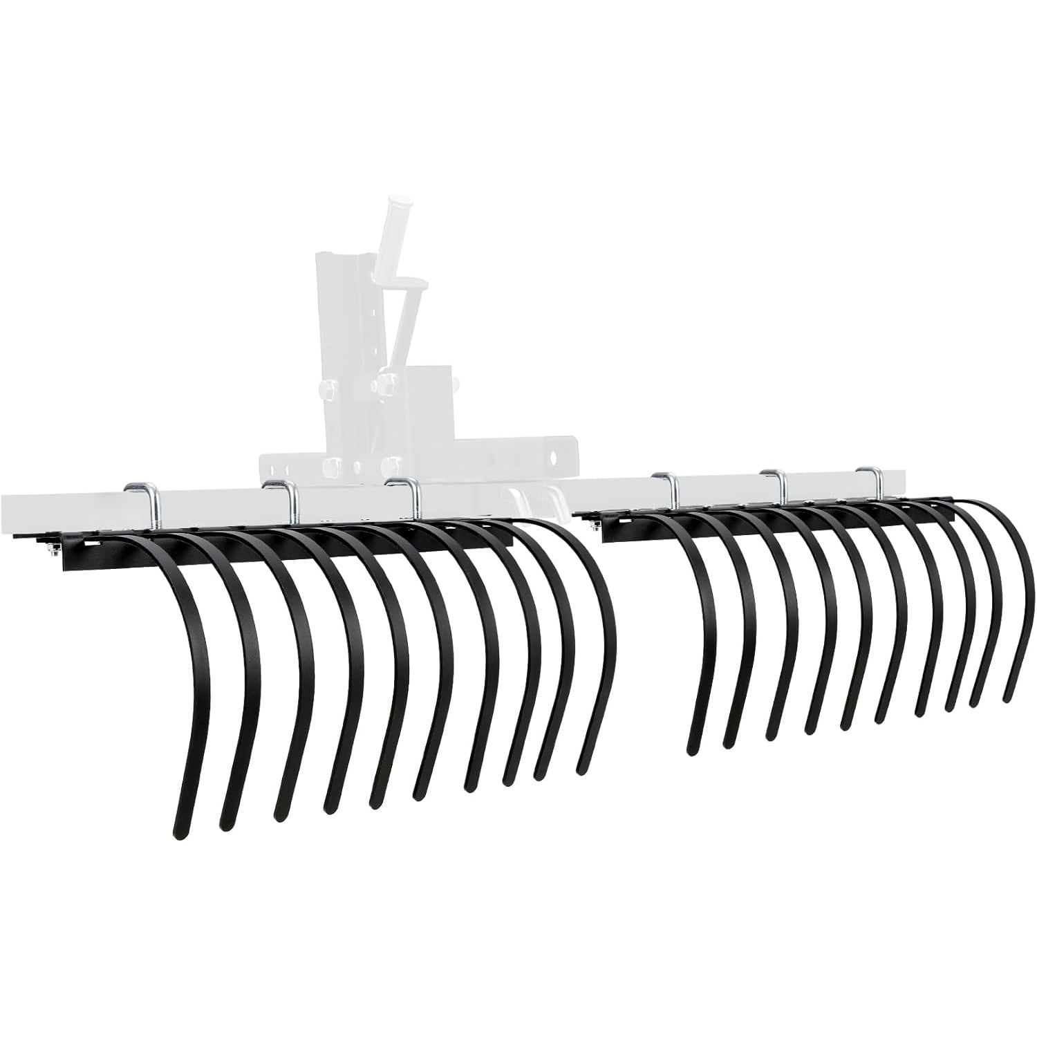 Pinypikaka 60" Landscape Rake Fits for Tractor/ATV/UTV, Heavy Duty Rock ...