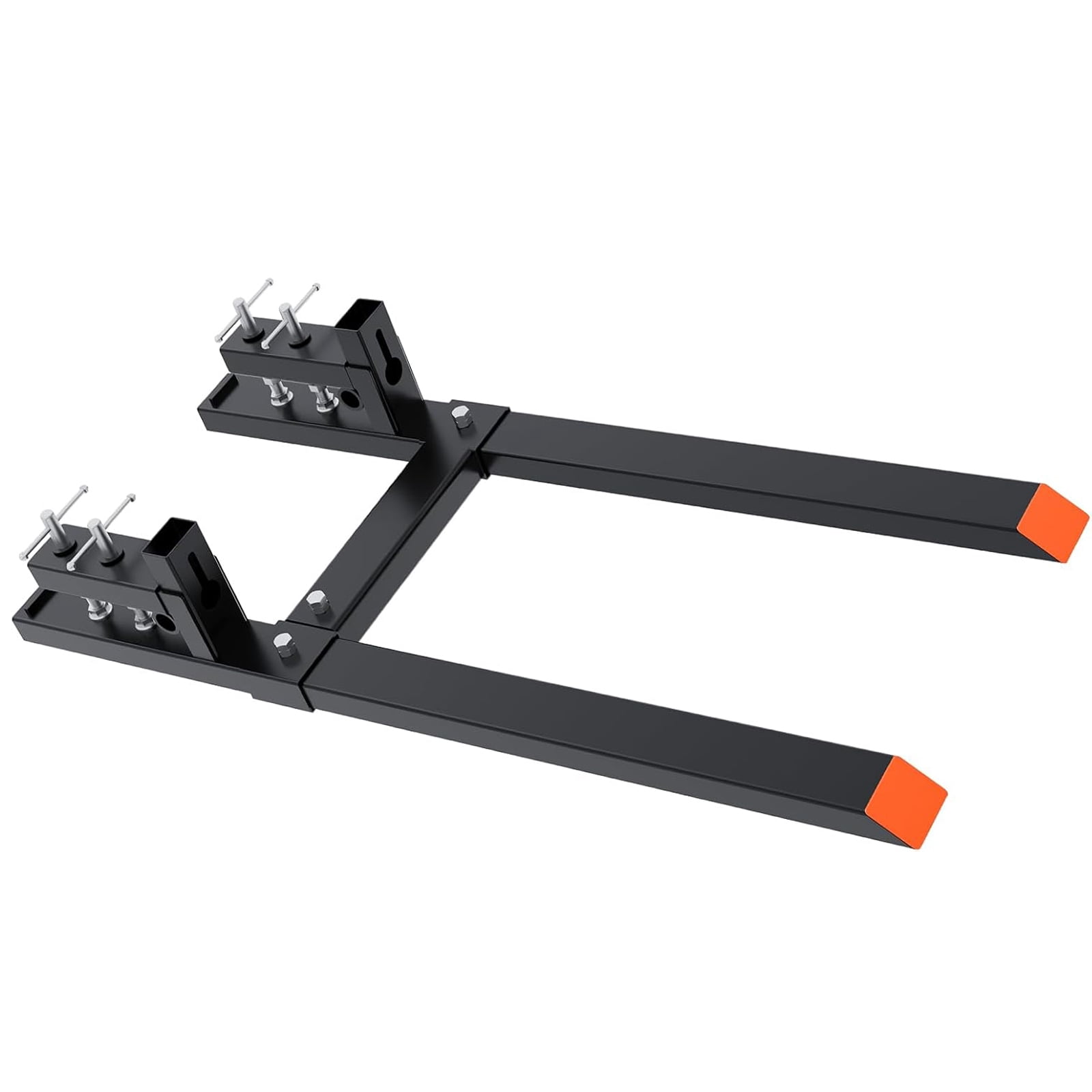 Pinypikaka 65"/77" Clamp on Pallet Forks Heavy Duty 6000lbs Load ...
