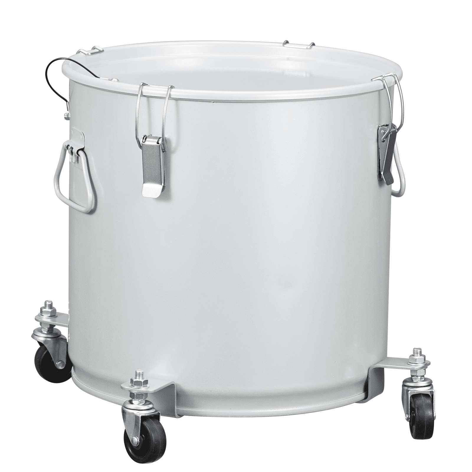 Pinypikaka 8 Gallon Fryer Grease Bucket, Coated Carbon Steel Oil Filter ...