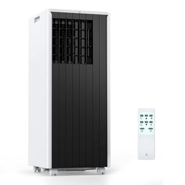 Costway 6000 BTU Window AC with Remote & LED Control - 250 Sq.Ft ...