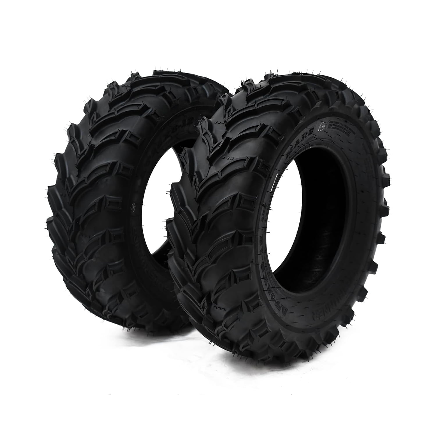 Pinypikaka ATV Tires 25x8-12 6PR Set of 2, All-Terrain Tires Optimum ...