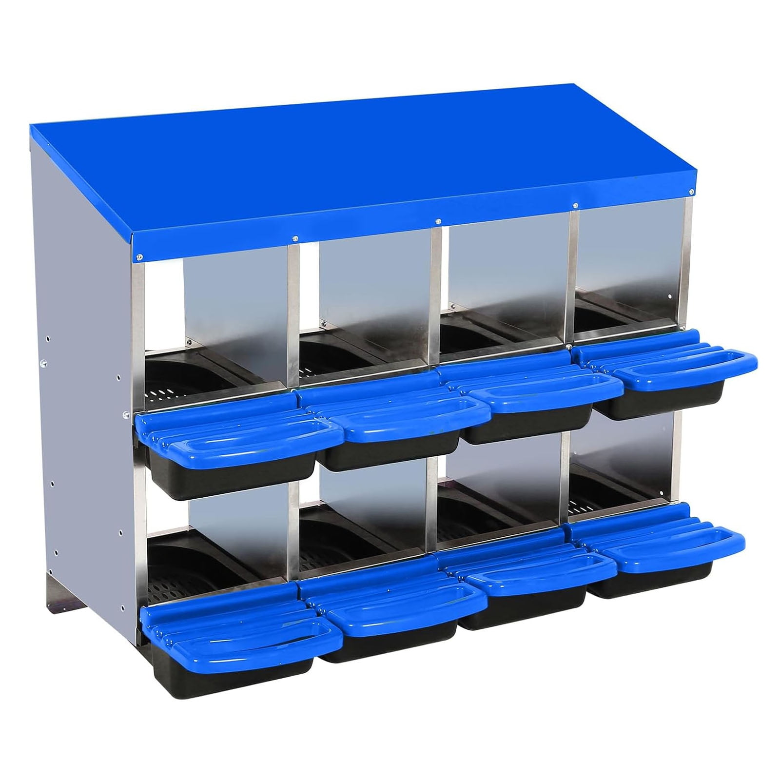 Pinypikaka Chicken Nesting Box, 8 Compartments Nesting Boxes for ...