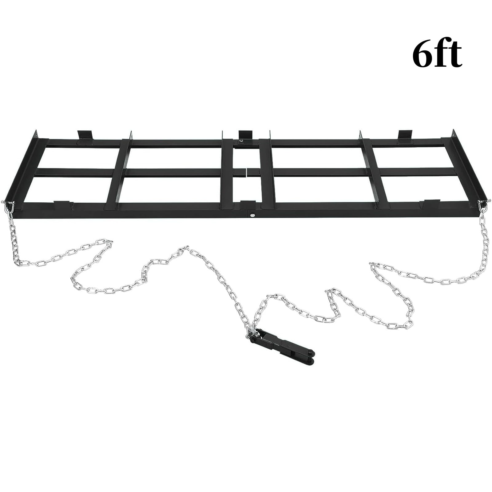 Pinypikaka Drag Harrow Driveway Grader 6ft Driveway Drag for Gravel ...