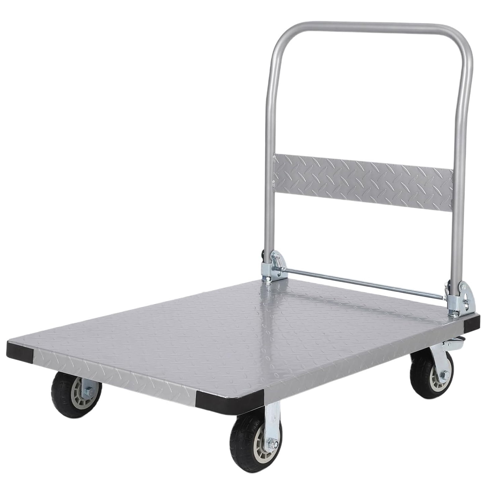 Pinypikaka Foldable Platform Truck 2000 lbs Capacity Steel Flat Push ...