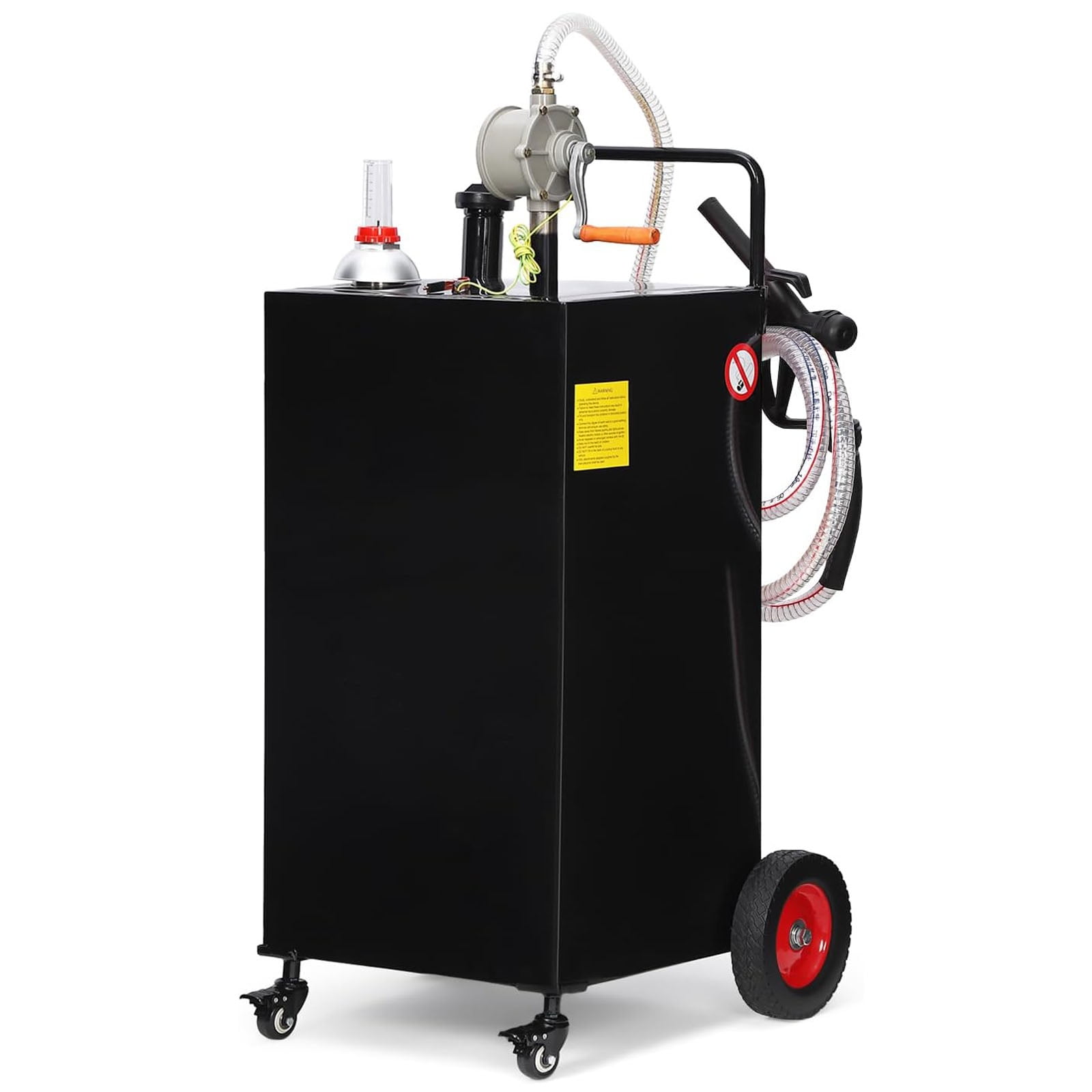Pinypikaka Fuel Caddy, 30 Gallon Gas Caddy On 4 Wheels with Manual ...