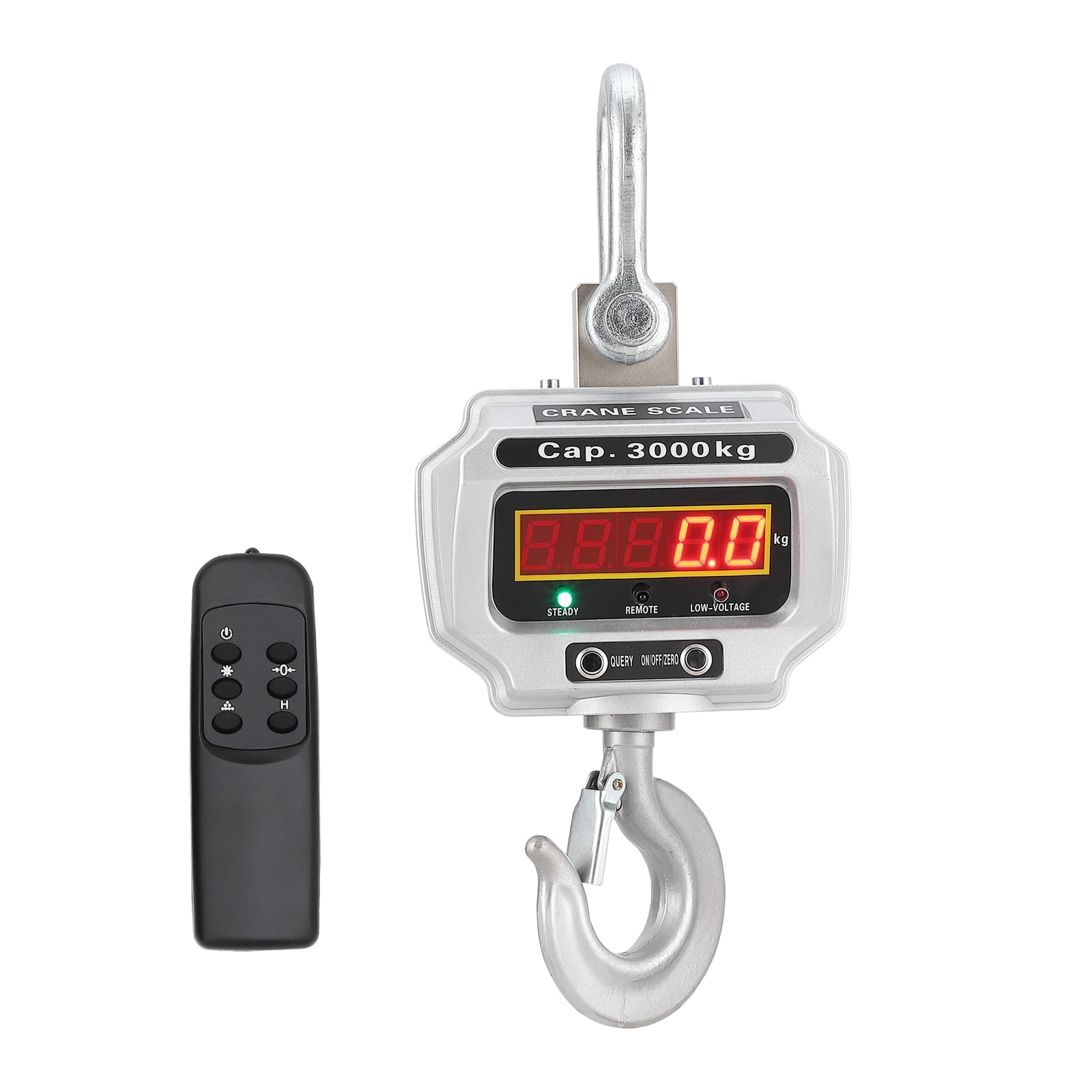 Pinypikaka Industrial Heavy-Duty Crane Scale, 6600lbs/3T Crane Scale ...