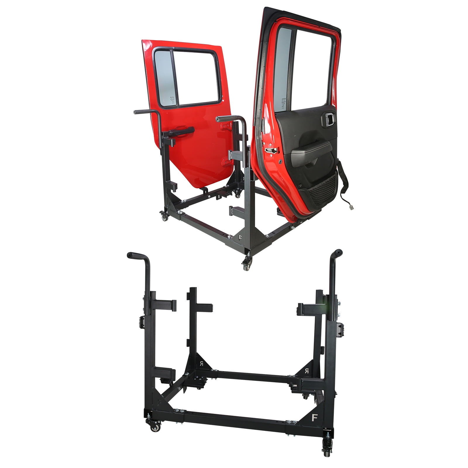 Pinypikaka Jeep Door Storage Rack for 1987-2023 Wrangler - Removable ...