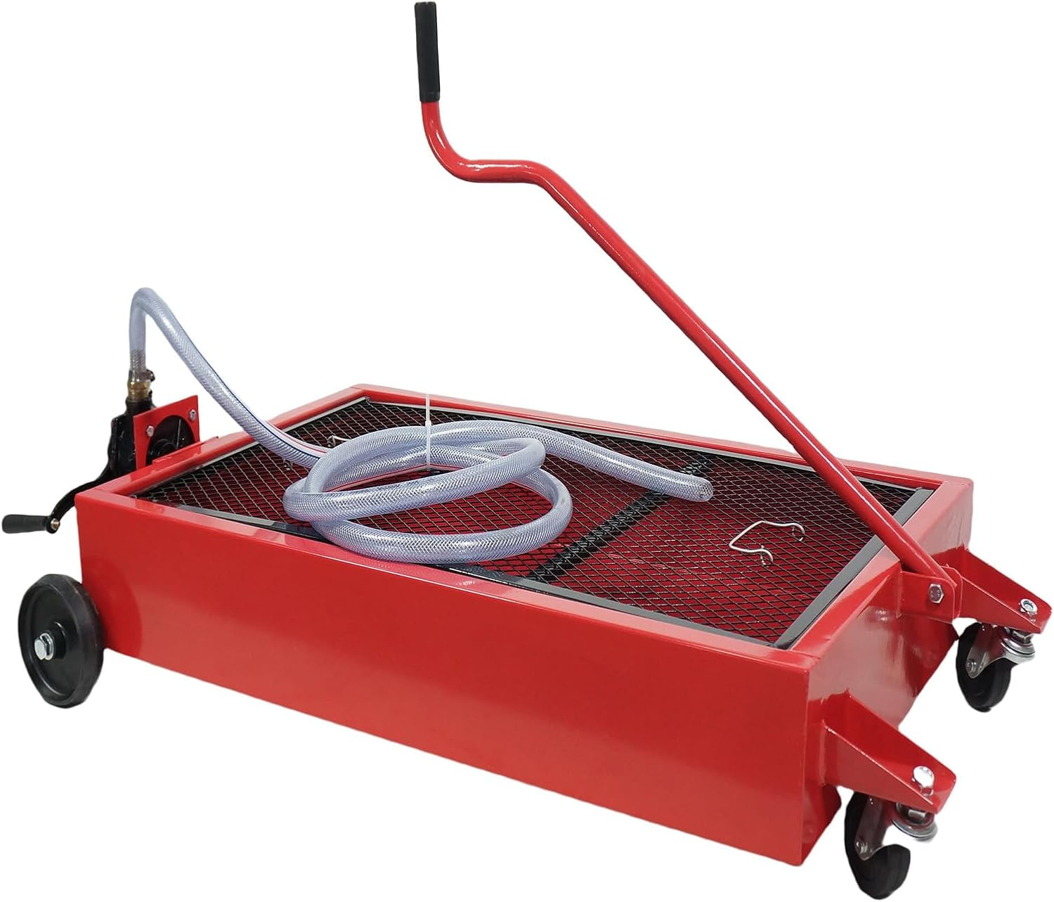 Pinypikaka Oil Drain Pan 15 Gallon Oil Drain Tank, Oil Change Pan With ...