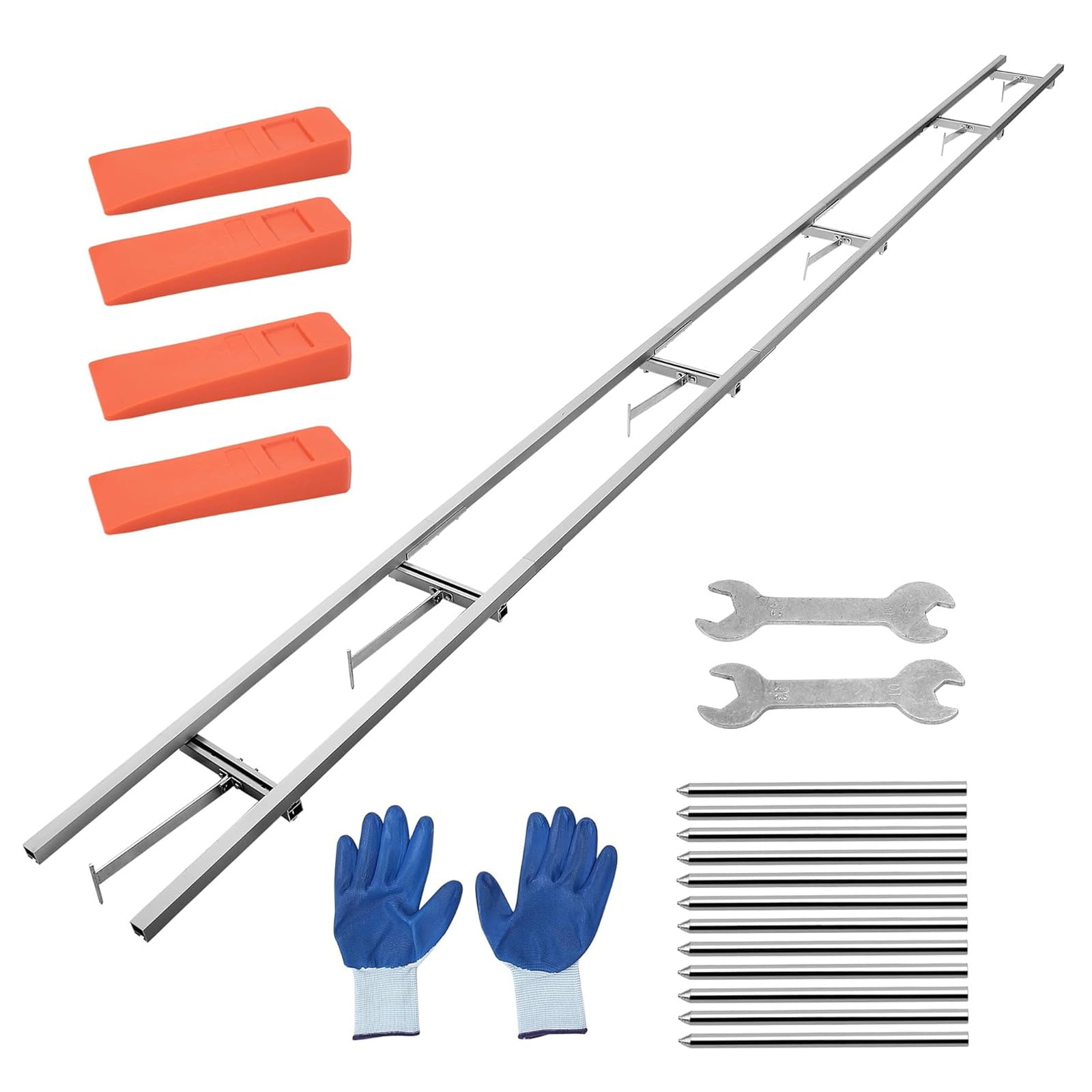 Pinypikaka Rail Mill Guide System 15ft, Aluminum Adjustable Saw Milling ...