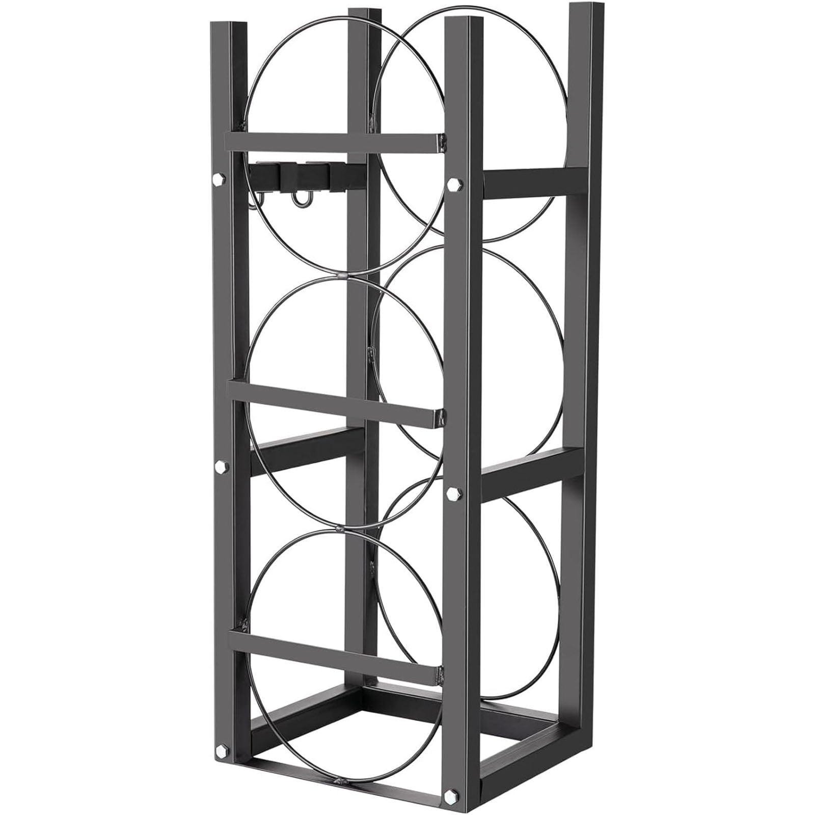 Pinypikaka Refrigerant Tank Rack 3x30lbs Cylinder Tank Rack 11"x12"x32 ...