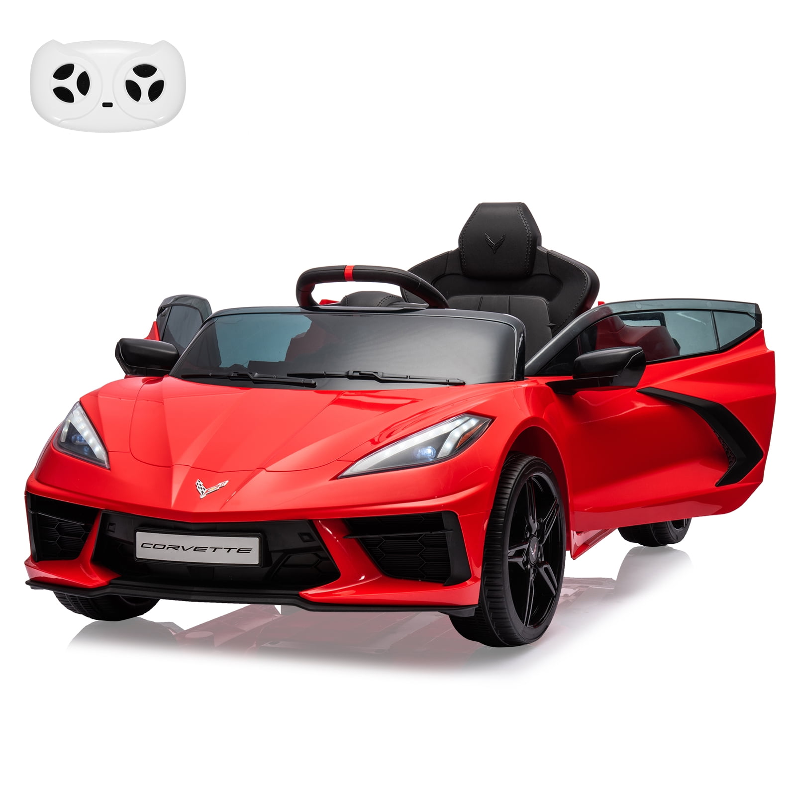 Pinypikaka Ride on Sports Car 12V Battery Powered Car for Kids Electric ...