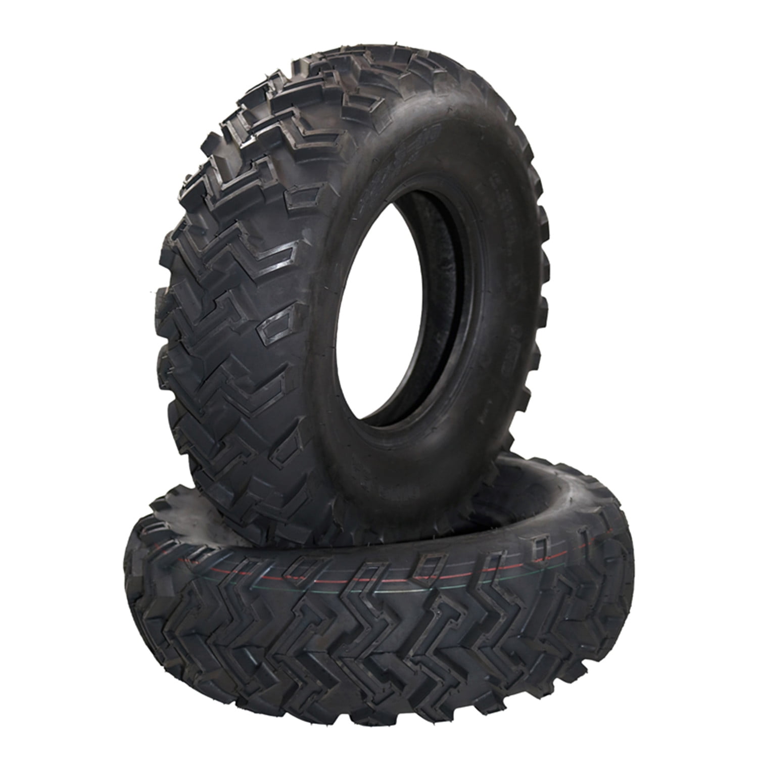 Pinypikaka Set of 2 24X8-14 ATV Tires, 4PR All Terrain 24X8-14 TL QD115 ...
