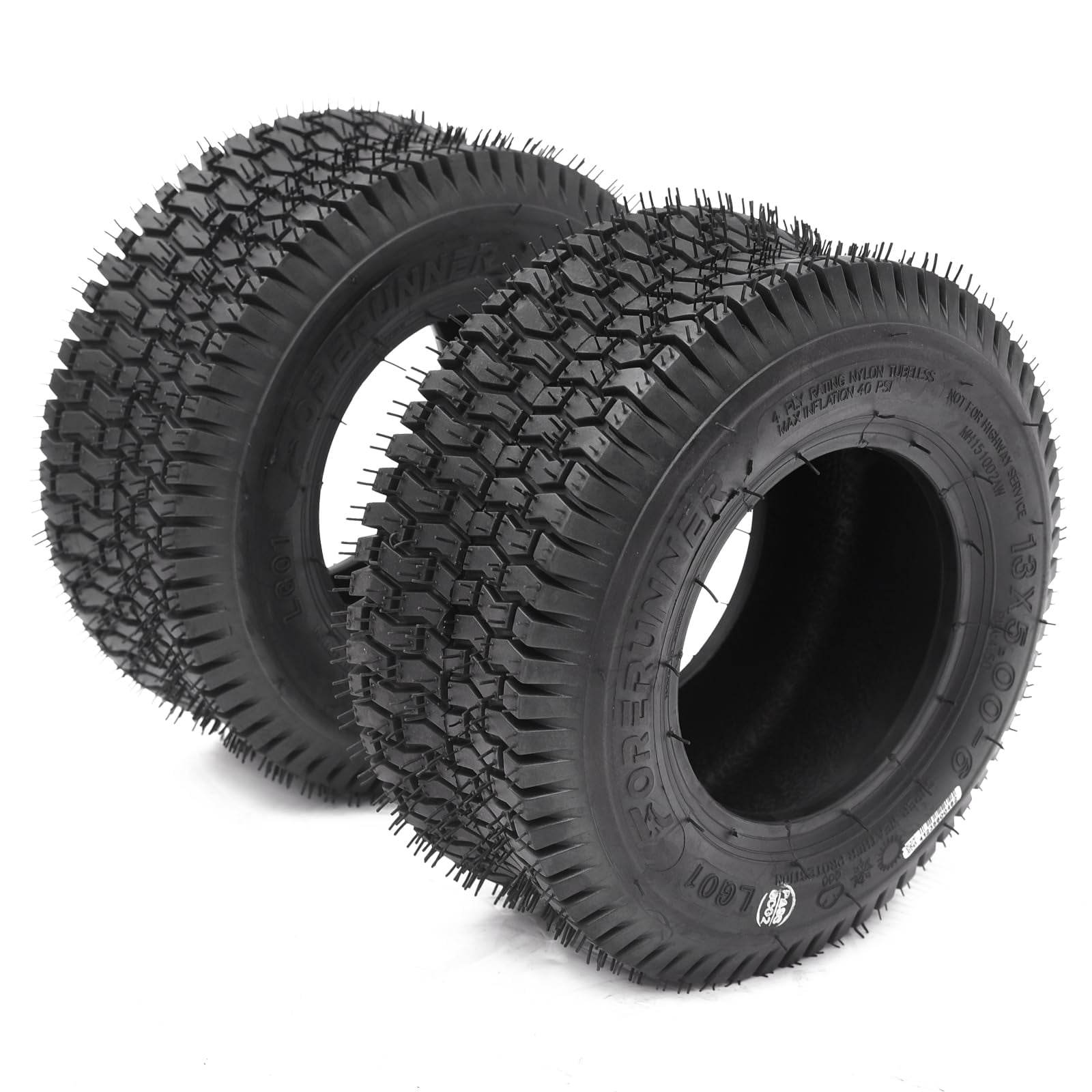 Pinypikaka Set of 2, Lawn Mower Tire & Tractor Turf Tire & Garden Tire ...