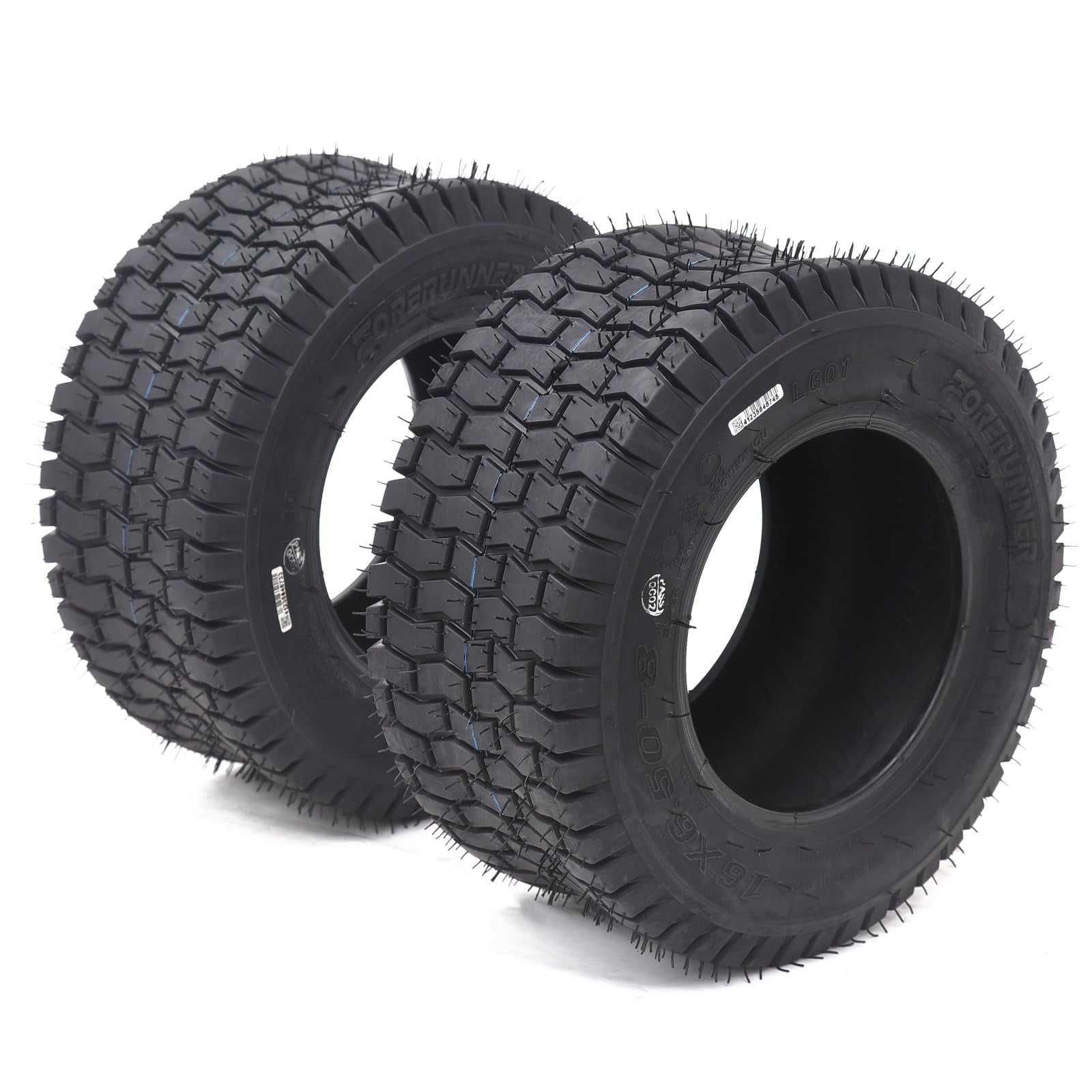 Pinypikaka Set of 2, Lawn Mower Tire & Tractor Turf Tire & Garden Tire ...
