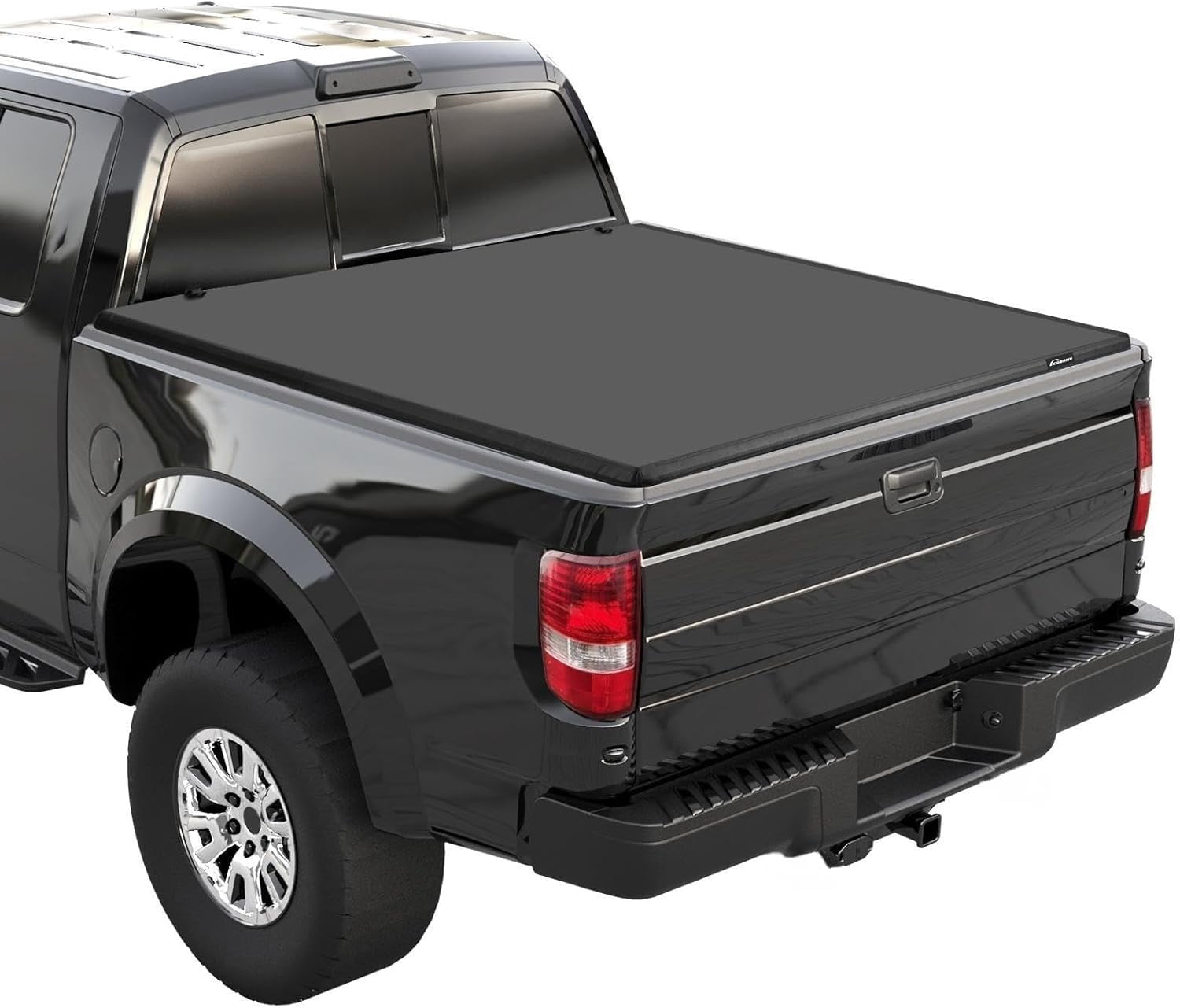 Pinypikaka Soft Tri-fold Truck Bed Tonneau Cover Compatible with Ford ...