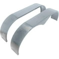 Pinypikaka Tandem Round Trailer Fenders 66" x 9.1" x 20" Heavy Duty ...