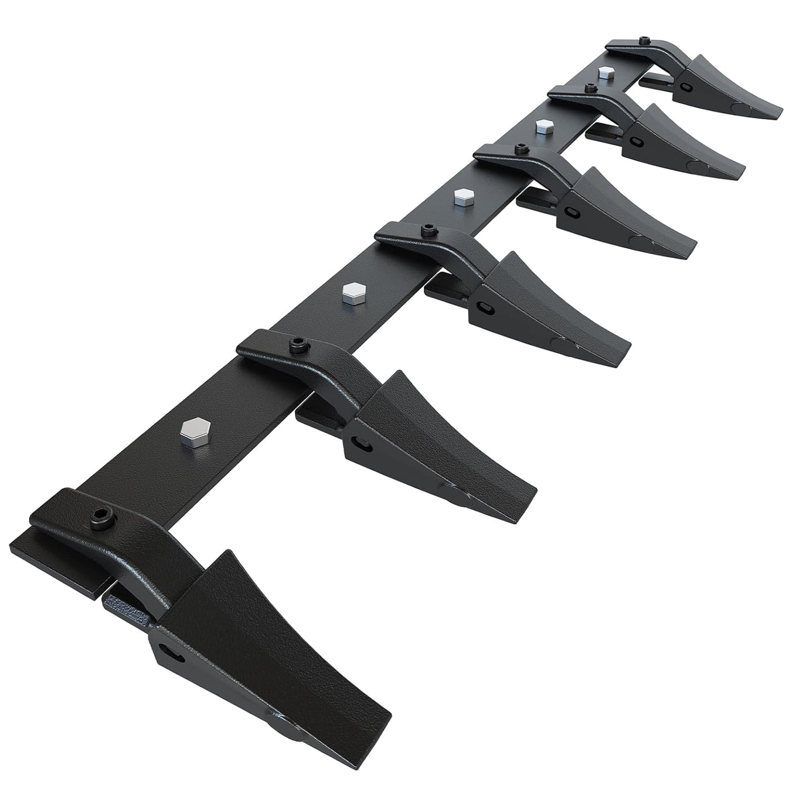 Pinypikaka Tooth Bar for Buckets, 48", Robust Tractor Bucket with 6 ...