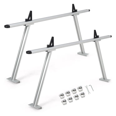 Kojem Truck Ladder Rack, Universal Adjustable Aluminum Cargo Carrier ...