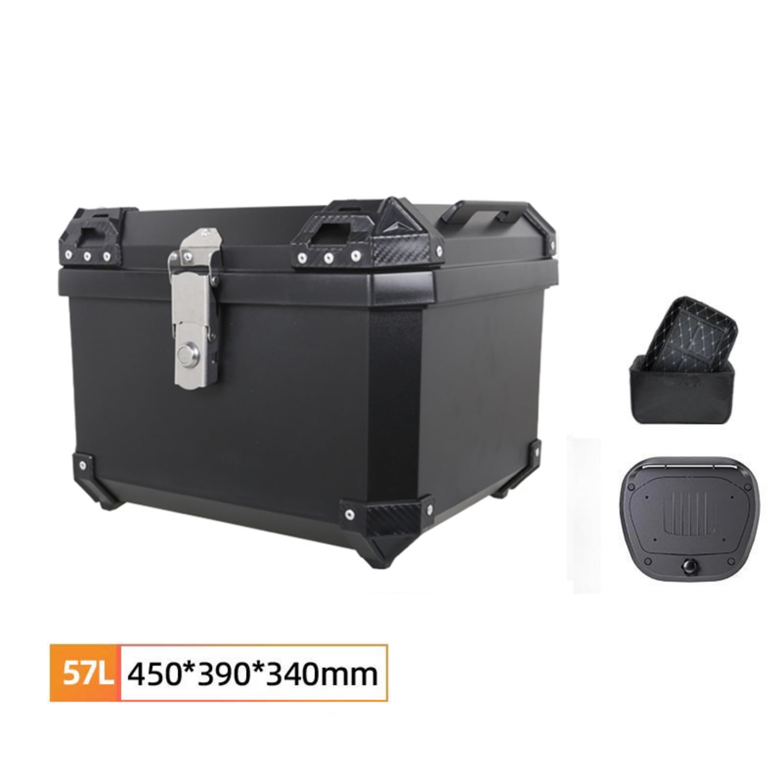 Pinypikaka Universal Motorcycle Top Case, Waterproof & Dust-proof ...