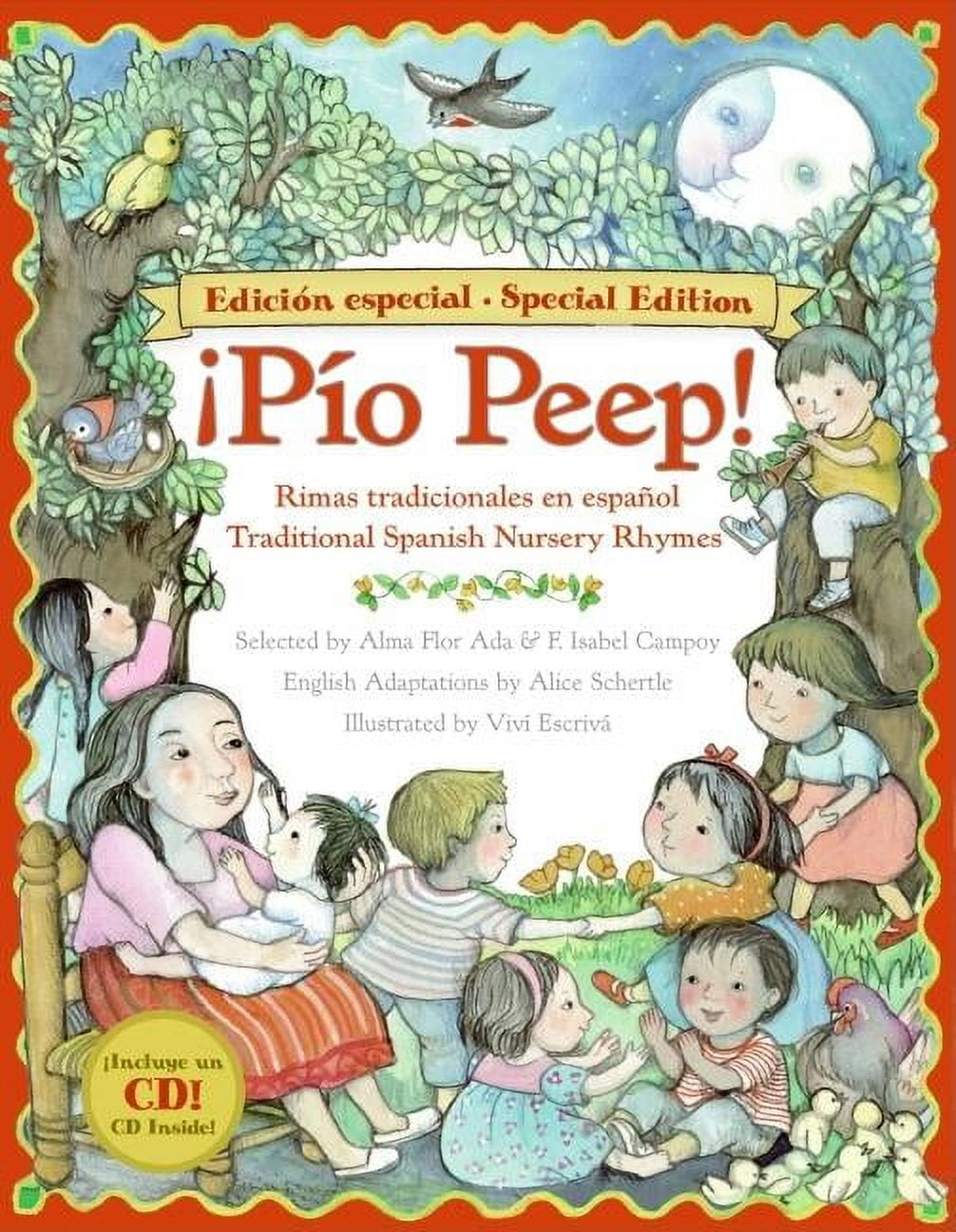 Pio Peep! Traditional Spanish Nursery Rhymes Book and: Bilingual ...