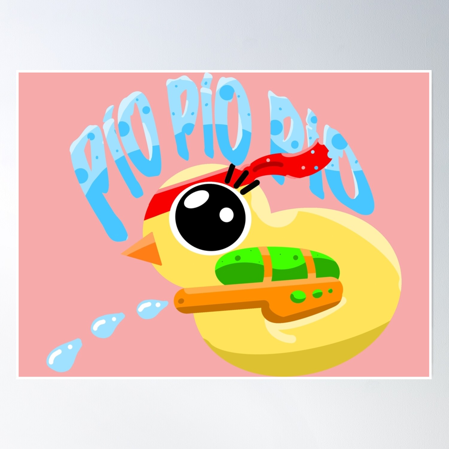 Pio! Pio! Pio! Poster Wall Art, Modern Wall Decor, 24x36 UNFRAMED ...