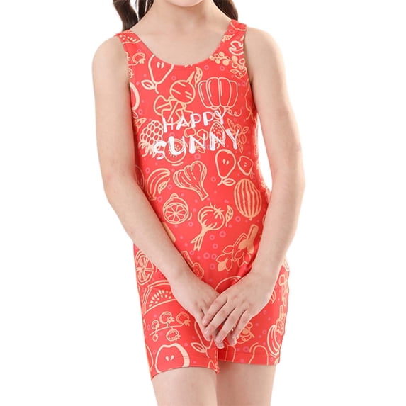 Piomll Girl's Swimsuits With Leg Design Training Pools Spas Bathing ...