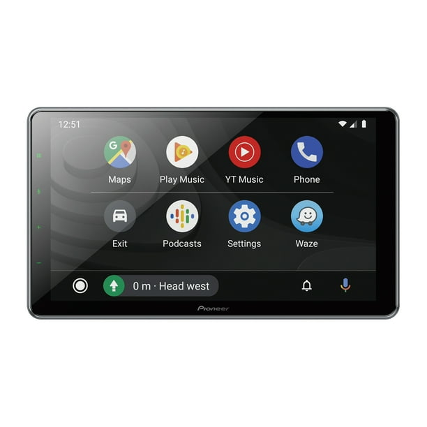 Pioneer 10.1-in. Single-DIN In-Dash Unit with Touch Screen, Apple ...