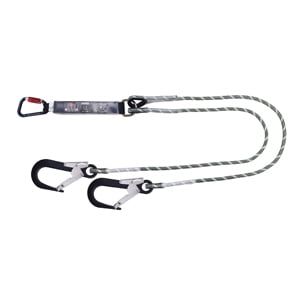 Pioneer 2m Twin Sharp Edge Fall Arrest Lanyard - Walmart.com
