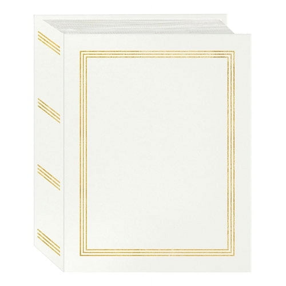 Pioneer Pocket Book A4-100 Photo Album, White, Holds 100 4x6 Photos ...