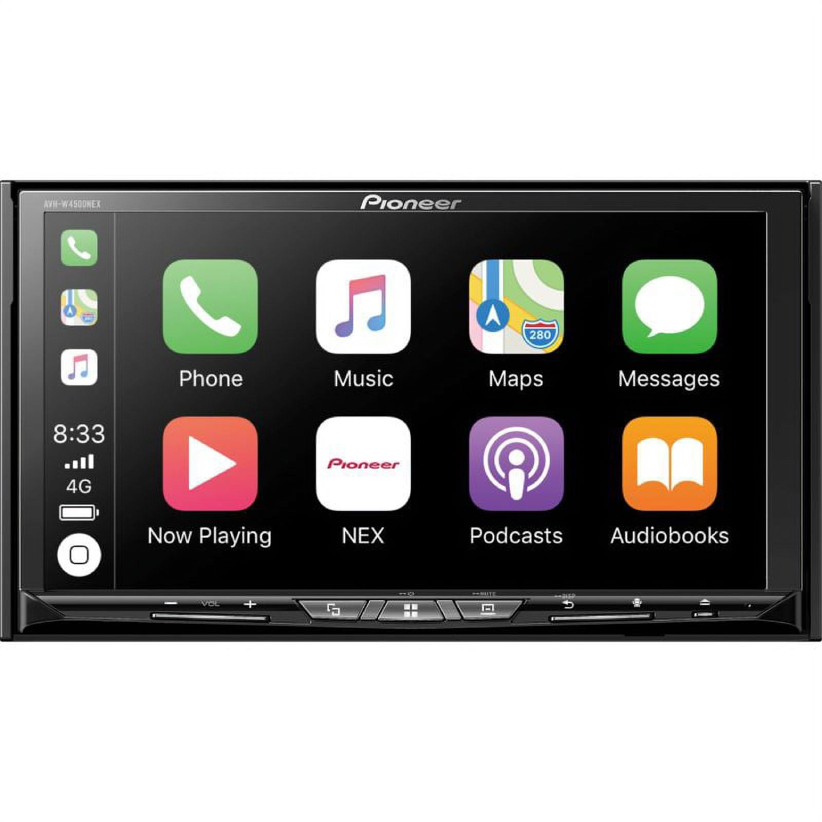 Pioneer AVH-W4500NEX 2-DIN 6.94" DVD Receiver with Bluetooth, Apple ...