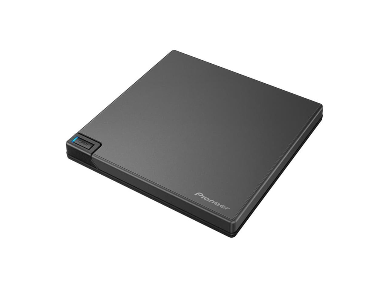 Pioneer BDR-XD08B USB 3.2 Gen1 (USB Type-C) / 2.0 Slim Portable BD/DVD ...