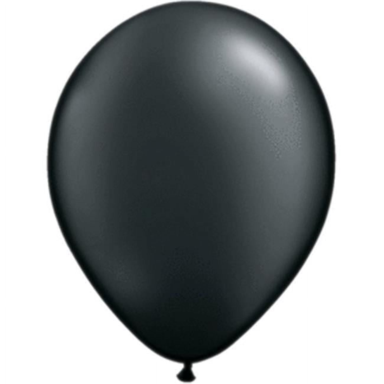 Qualatex 11 in. Pearl Onyx Black Latex Balloon - Walmart.com