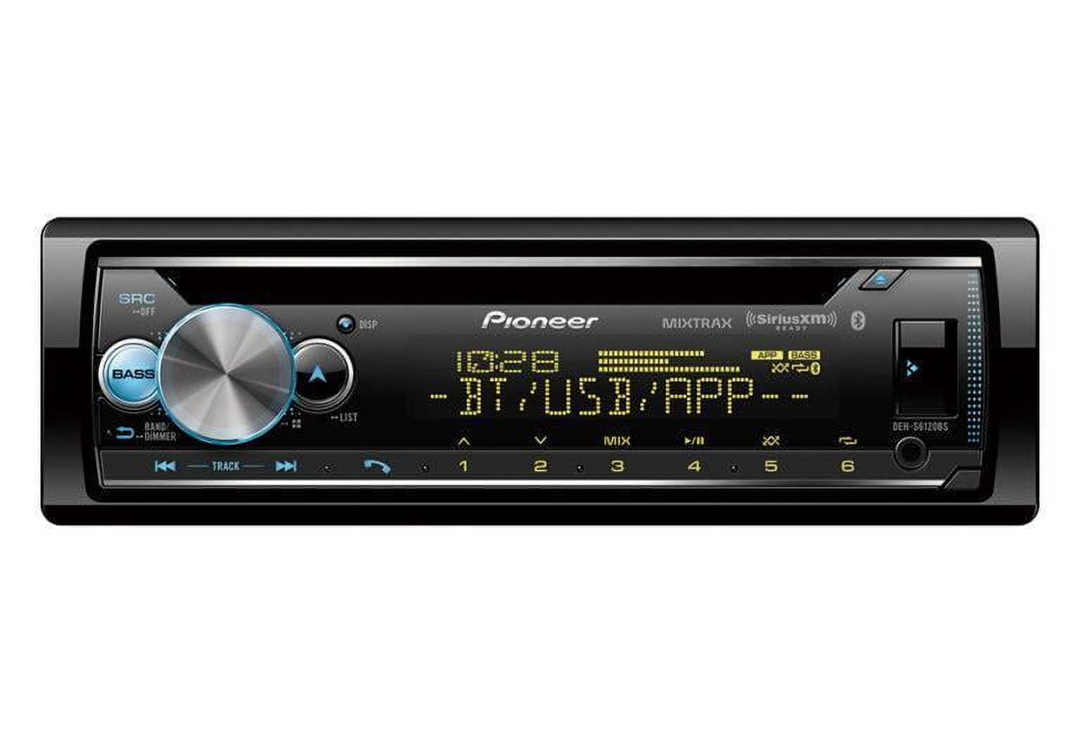 Pioneer DEH-S6120BS Car Stereo Audio Multimedia Player Radio - Bluetooth CD Receiver with ...