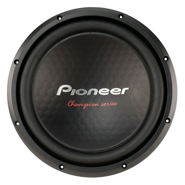 Pioneer Champion Series 12-in 1,600W-Max Single-Voice-Coil 4-Ohm ...