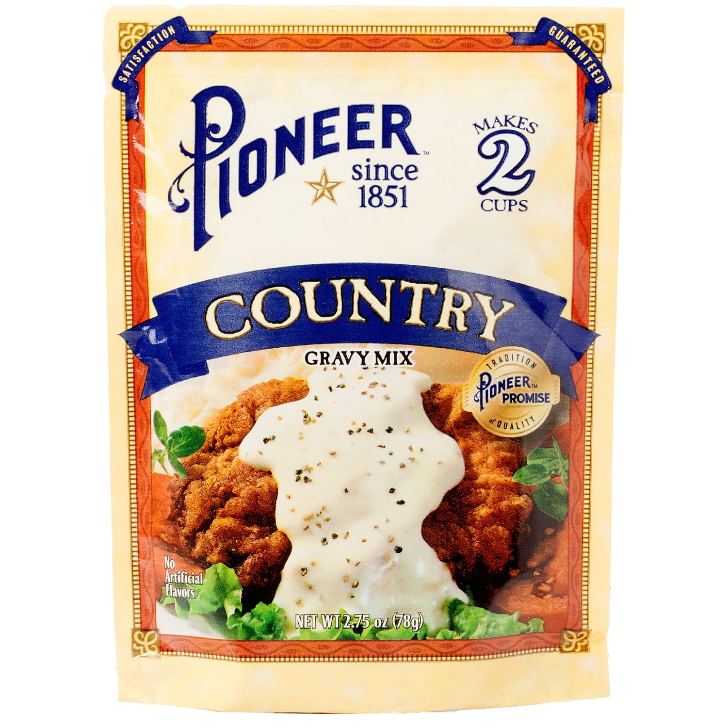 Pioneer Country Gravy Mix 2.75 oz, Southern Style Ready-in-Minutes for ...