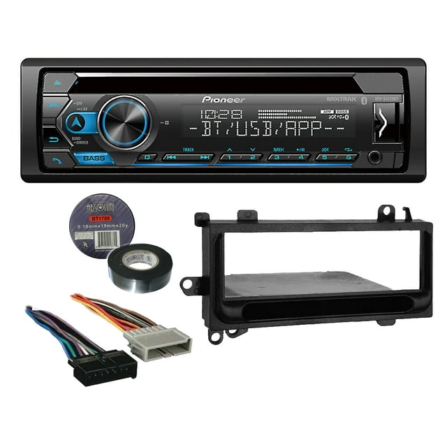 Pioneer DEH-S4220BT 1 DIN Car Audio CD Receiver Built-in Bluetooth for 1994-2001 Dodge RAM ...