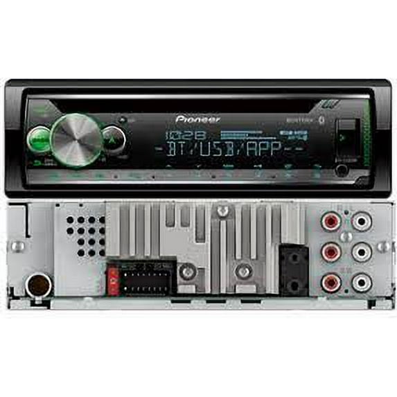 Pioneer DEH-S5200BT Single DIN CD MP3 Player, Bluetooth, MIXTRAX, USB, AUX, Audio Streaming ...